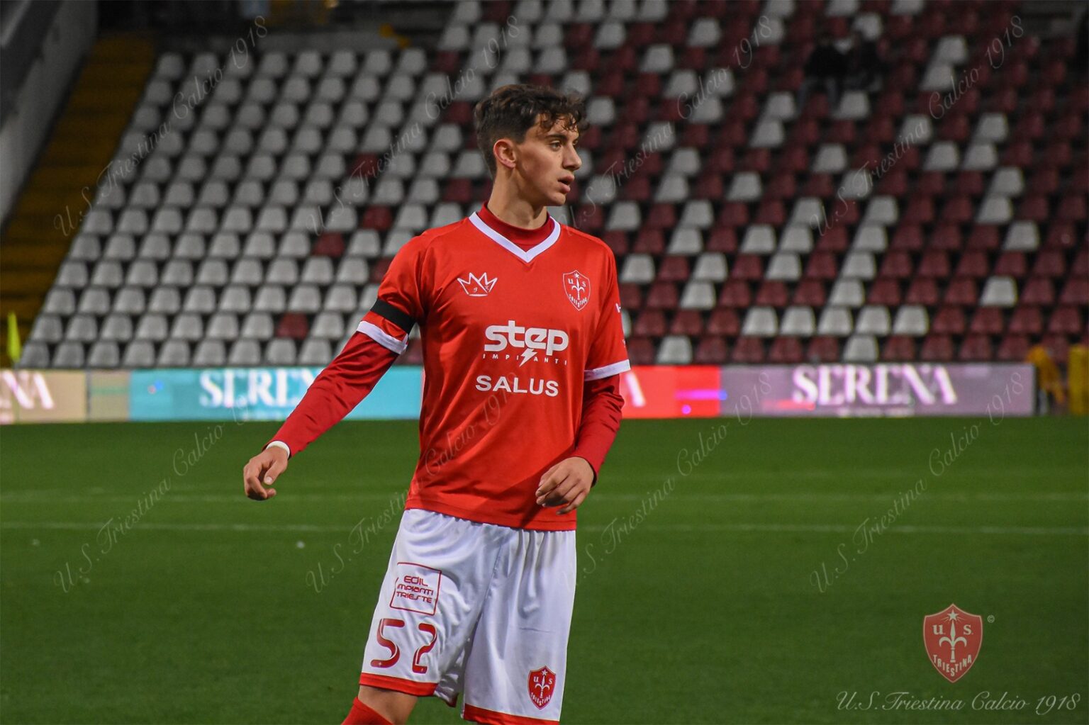 Triestina, ai saluti Galazzi: "È stato bellissimo giocare qui"