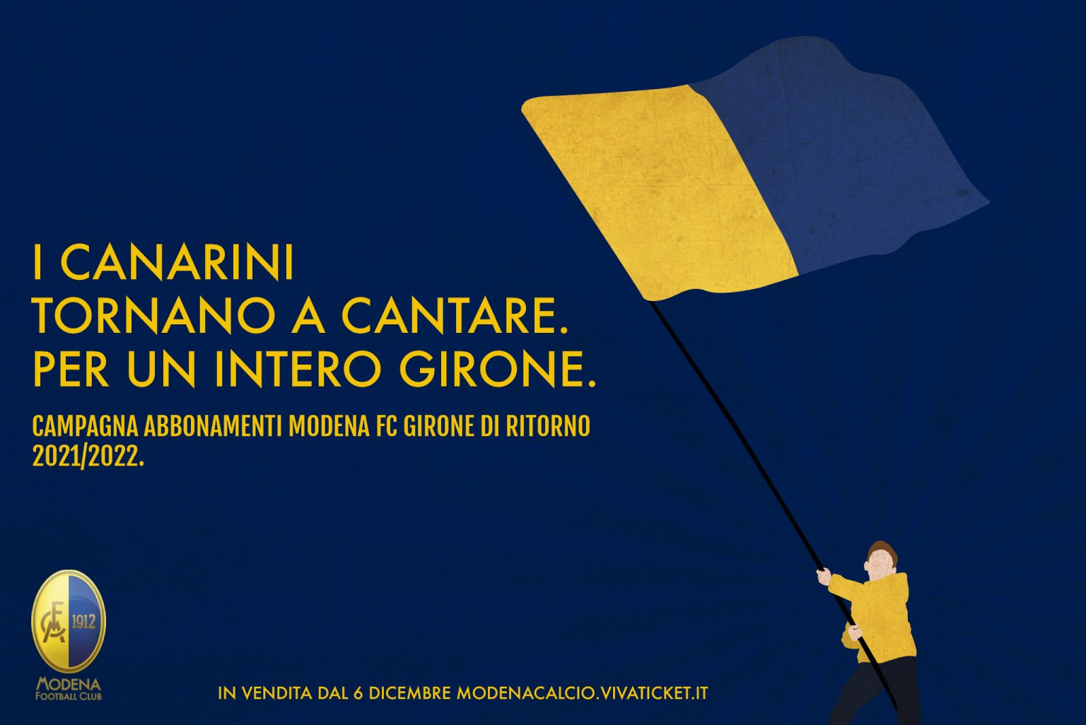 Thomas e la sua bandiera: il piccolo tifoso diventa simbolo del Modena