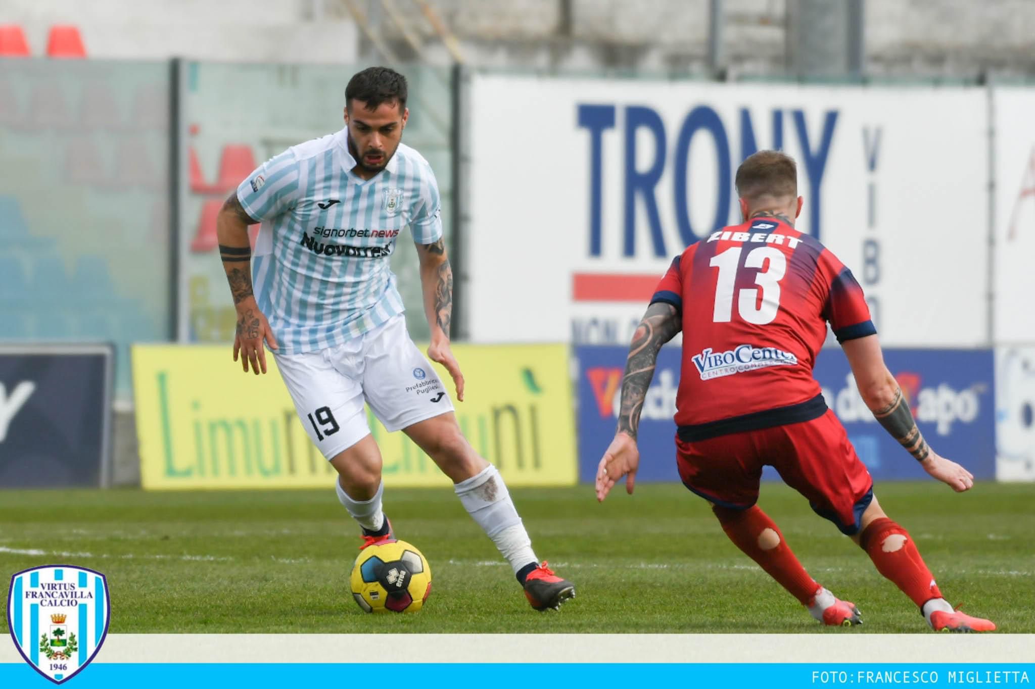 Virtus Francavilla, il secondo posto è Prezioso: "Qui per stupire"