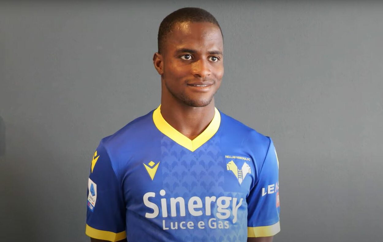 Yayah Kallon, dal provino all'Entella al gol in Serie A con il Verona